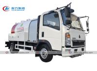 China HOWO 4x2 RHD 5000L 2.5T LPG Bobtail Truck with Dispenser for Cylinder Filling for sale
