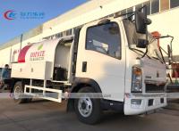 China HOWO 4x2 RHD 5000L 2.5T LPG Bobtail Truck with Dispenser for Cylinder Filling for sale