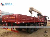 China Shacman F3000 8x4 Truck Mounted Telescopic Boom Crane 16 Tons Lifting Capacity for sale