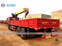 China Shacman F3000 8x4 Truck Mounted Telescopic Boom Crane 16 Tons Lifting Capacity for sale