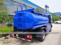 China 5cbm RHD Howo 4x2 Fuel Oil Delivery Truck 5000L Diesel Refueling Tanker for sale