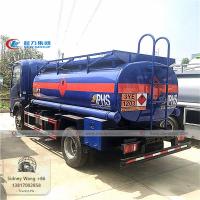 China 5cbm RHD Howo 4x2 Fuel Oil Delivery Truck 5000L Diesel Refueling Tanker for sale