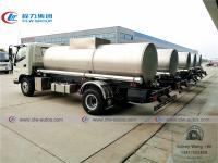 China Foton 5000L SS 304 Water Bowser Truck for Drinking Water Transport 4x2 for sale