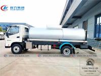 China Foton 5000L SS 304 Water Bowser Truck for Drinking Water Transport 4x2 for sale