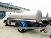 China Foton 5000L SS 304 Water Bowser Truck for Drinking Water Transport 4x2 for sale