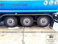 China Tri Axle 55000L 40T 45T Fuel Transport Truck Semi Trailer Carbon Steel Stainless Steel Aluminum Alloy for sale