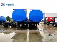 China Tri Axle 55000L 40T 45T Fuel Transport Truck Semi Trailer Carbon Steel Stainless Steel Aluminum Alloy for sale