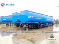 China Tri Axle 55000L 40T 45T Fuel Transport Truck Semi Trailer Carbon Steel Stainless Steel Aluminum Alloy for sale