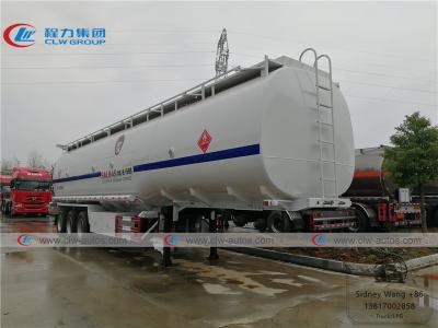 China 50000 Liters 40 Tons 3 Axle Fuel Oil Tanker Truck Semi Trailer for Diesel Gasoline for sale