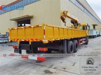 China Dongfeng 6x4 10 Ton Truck Mounted Telescopic Boom Crane with Construction Equipment for sale