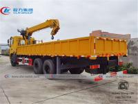 China Dongfeng 6x4 10 Ton Truck Mounted Telescopic Boom Crane with Construction Equipment for sale