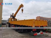 China Dongfeng 6x4 10 Ton Truck Mounted Telescopic Boom Crane with Construction Equipment for sale