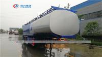 China 3 Axle 45000L Fuel Tank Semi Trailer 36T 42T Diesel Gasoline Transport for sale