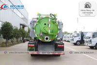China Dongfeng Kaipute 3000L Water Tank 7000L Septic Tank Vacuum Suction Truck 4x2 for sale