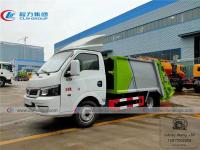 China Dongfeng Tuyi 4x2 5000L 3T 4T Rear Loader Garbage Compactor Truck for sale