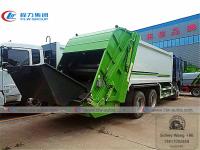 China SINOTRUK HOWO 6x4 18m3 Compactor Garbage Truck 25000kg GVW Carbon Steel Body for sale