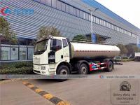 China FAW 6x2 18000 Liters SS 304 2B Milk Transport Tanker Truck for Fresh Milk for sale