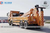 China Shacman X3000 8x4 Heavy Duty Wrecker Tow Truck 25T 50T Recovery Towing Vehicle for sale