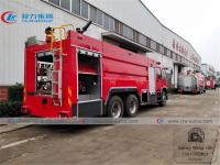 China ISUZU FVZ 6x4 LHD Fire Rescue Truck 12000L Water Tank 4000L Foam Tank 280HP for sale