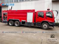 China ISUZU FVZ 6x4 LHD Fire Rescue Truck 12000L Water Tank 4000L Foam Tank 280HP for sale
