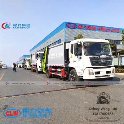 China Dongfeng Kinrun 4x2 14cbm Garbage Compactor Truck for Sanitation Services for sale