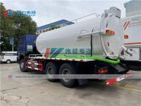 China SINOTRUK HOWO 16cbm Sewage Suction Truck with Italy BP Vacuum Pump 6x4 for sale