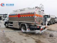 China Dongfeng Duolicar 10000L 8T 4x2 Fuel Transport Tank Truck with Dispenser for sale