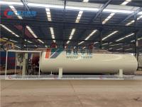 China Skid Mounted 10 Ton LPG Gas Cylinder Filling Station 20cbm Tank for sale