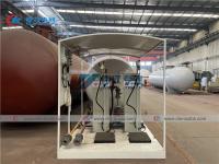 China Skid Mounted 10 Ton LPG Gas Cylinder Filling Station 20cbm Tank for sale