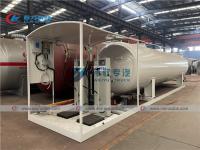China Skid Mounted 10 Ton LPG Gas Cylinder Filling Station 20cbm Tank for sale