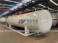 China Skid Mounted 10 Ton LPG Gas Cylinder Filling Station 20cbm Tank for sale
