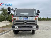 China LHD 10m3 Swing Arm Skip Loader Garbage Truck for sale