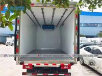 China FOTON Ollin 4x2 5-8 Ton Refrigerated Box Truck with 156HP Diesel Engine for sale