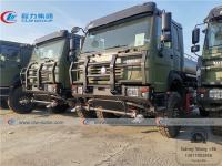 China Sinotruk Howo 4x4 290HP 10000L Fuel Tank Truck Off Road Diesel Tanker for sale