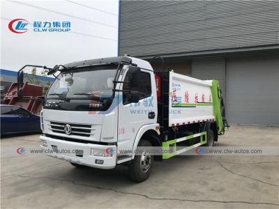 China Dongfeng 8cbm Waste Disposal Truck Rear Loading Garbage Compactor 120HP for sale