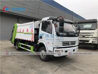 China Dongfeng 8cbm Waste Disposal Truck Rear Loading Garbage Compactor 120HP for sale