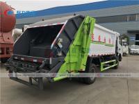 China Dongfeng 8cbm Waste Disposal Truck Rear Loading Garbage Compactor 120HP for sale