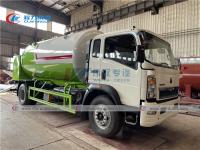 China 15cbm LPG Dispenser Truck Q345R Tank 15000Liters Mobile Bobtail for Cylinder Refilling for sale