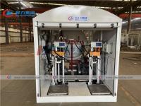 China 5 Ton 10m3 Skid Mounted LPG Gas Station for Cylinder Filling 1.77MPa for sale