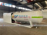 China 5 Ton 10m3 Skid Mounted LPG Gas Station for Cylinder Filling 1.77MPa for sale