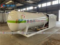 China 5 Ton 10m3 Skid Mounted LPG Gas Station for Cylinder Filling 1.77MPa for sale