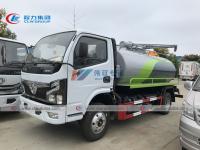 China Dongfeng 4x2 5cbm Vacuum Fecal Suction Truck LHD RHD 88hp Euro 2 for sale