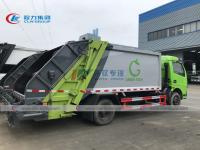 China 8cbm 120HP Left Hand Driving Refuse Compactor Truck for sale