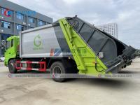 China 210HP 14cbm Refuse Collection Truck With Double Operation System for sale