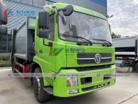 China 210HP 14cbm Refuse Collection Truck With Double Operation System for sale