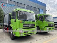 China 210HP 14cbm Refuse Collection Truck With Double Operation System for sale