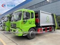 China 210HP 14cbm Refuse Collection Truck With Double Operation System for sale