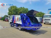 China 5m3 Hydraulic Compression Garbage Truck Euro II Dongfeng 6220mm LHD for sale