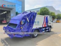 China 5m3 Hydraulic Compression Garbage Truck Euro II Dongfeng 6220mm LHD for sale