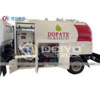 China 2MT 5000L Mobile LPG Cylinder Filling Bobtail Truck for Propane Delivery for sale
